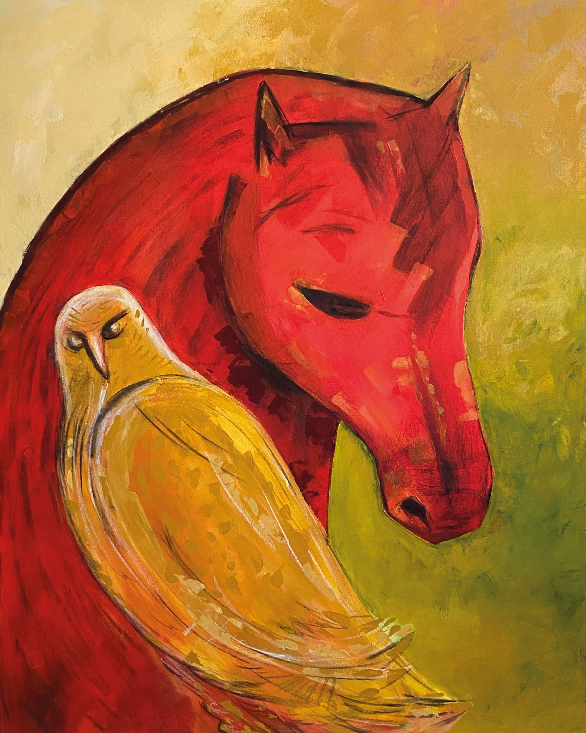 Red and Brown - Artchic