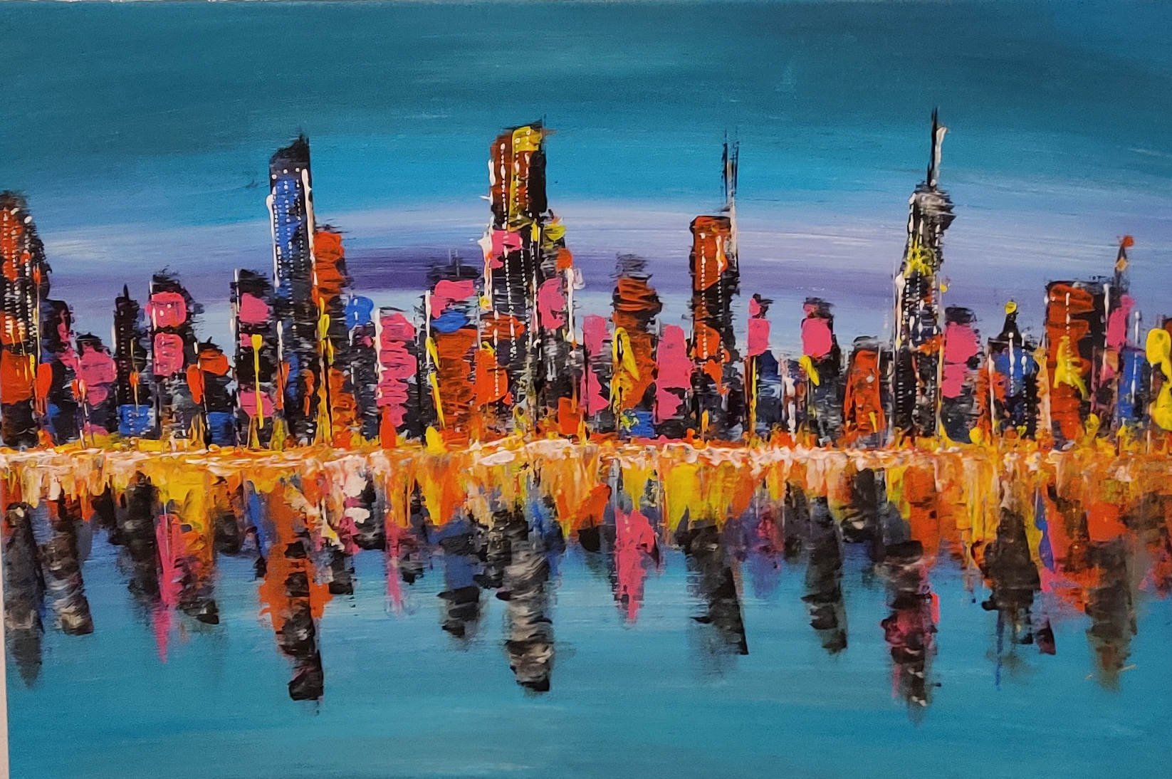 BRIGHT CITYSCAPE - Artchic