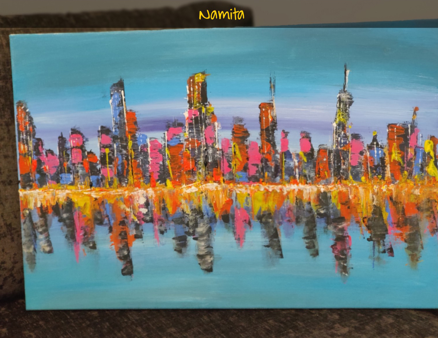 BRIGHT CITYSCAPE - Artchic