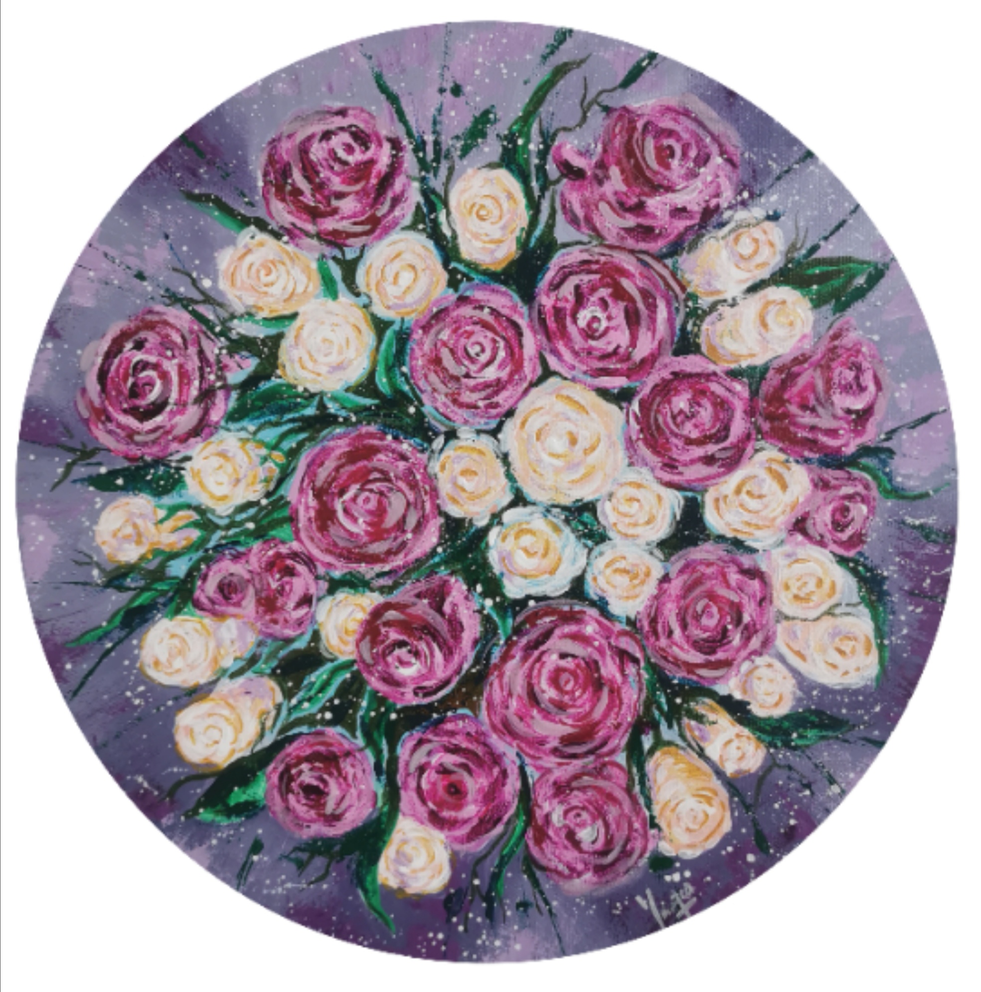 Blush Rosette - Artchic