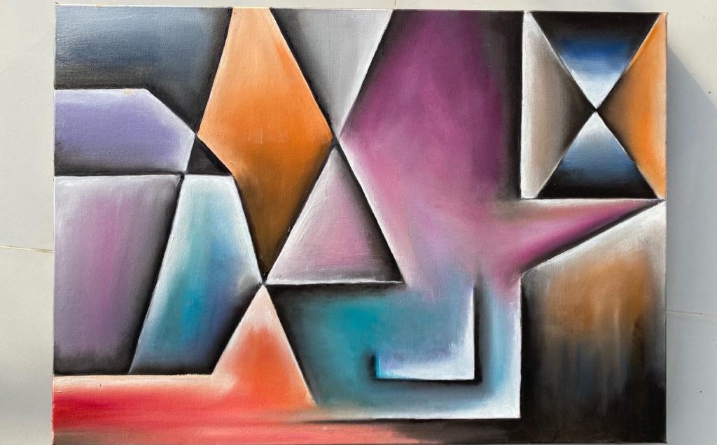 Geometrical painting - Artchic