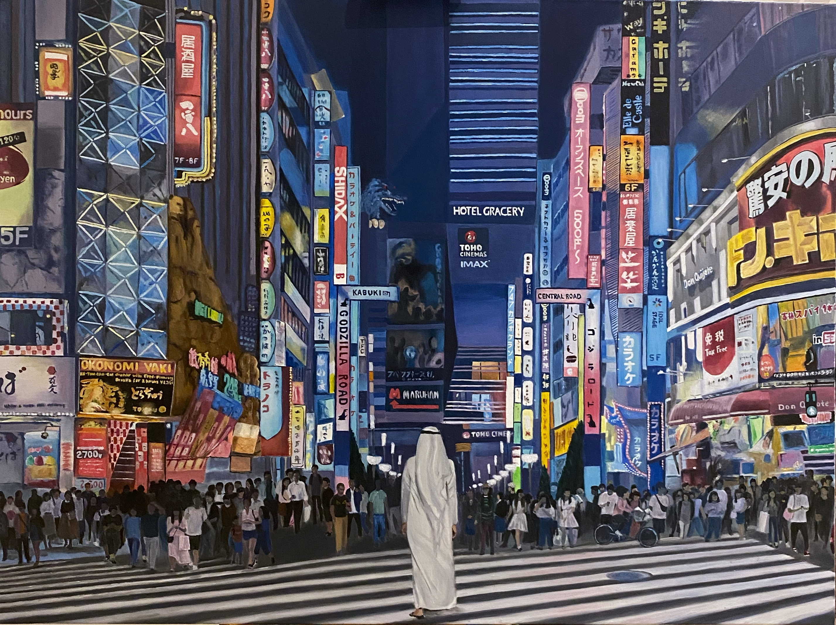 Godzilla road - Artchic