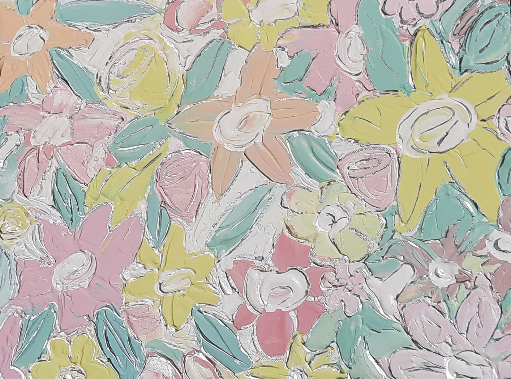 Soft Pastel Finger Painting - Artchic