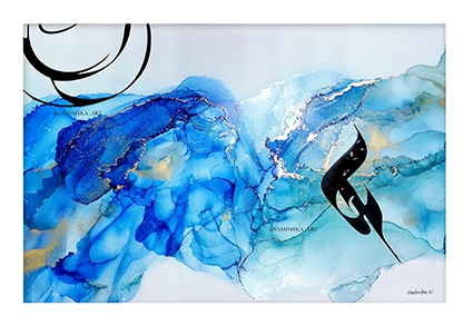 Power of BLUE - Artchic