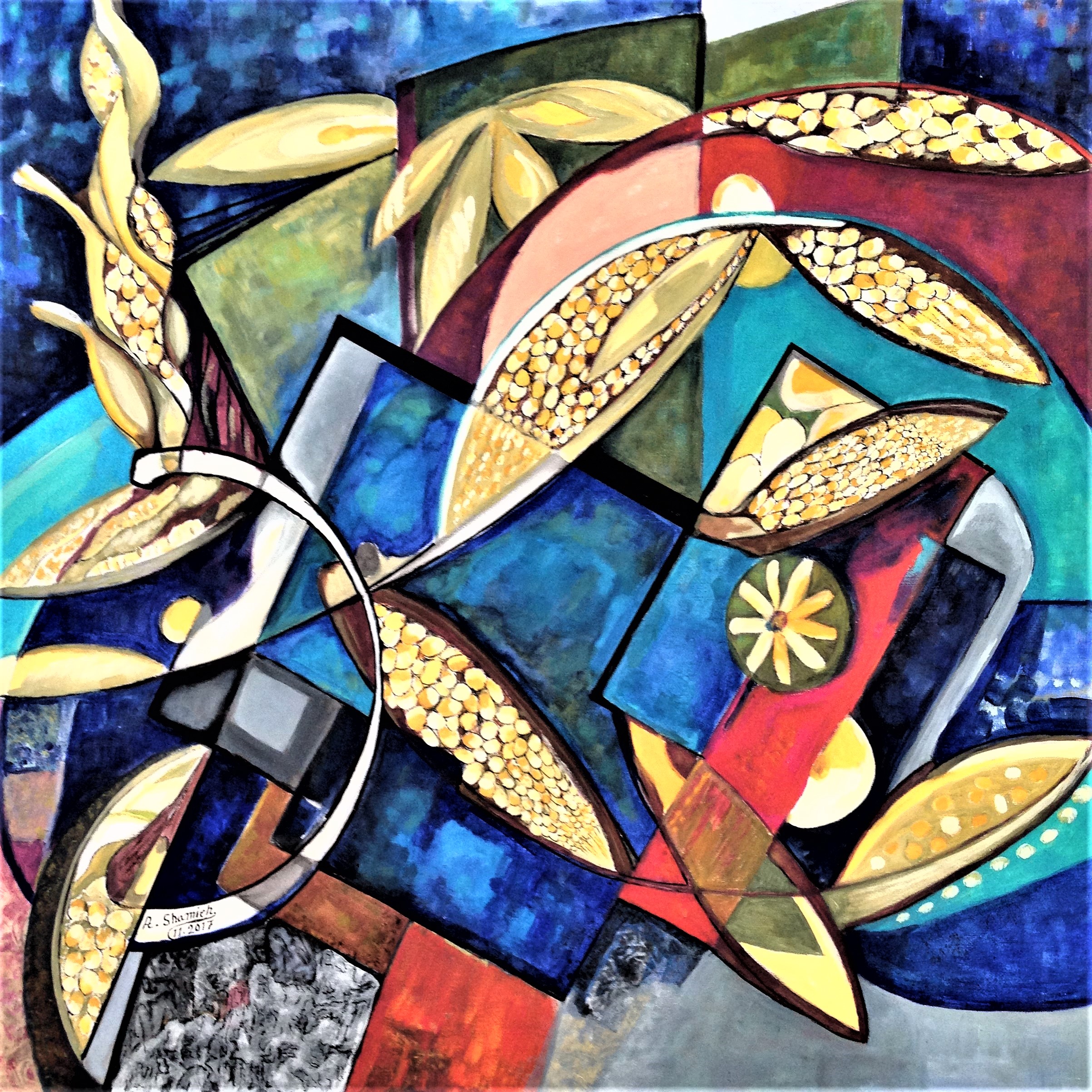 Harvest of Corn - Artchic