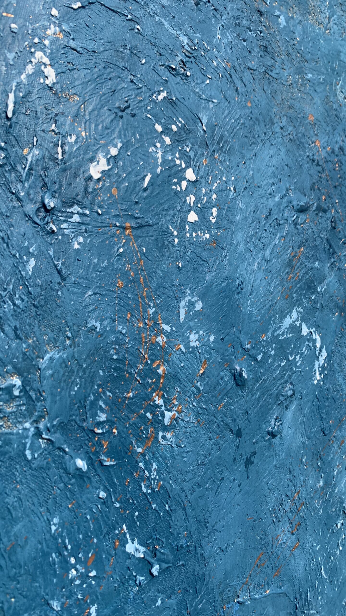 The blue gleaming sky - Artchic